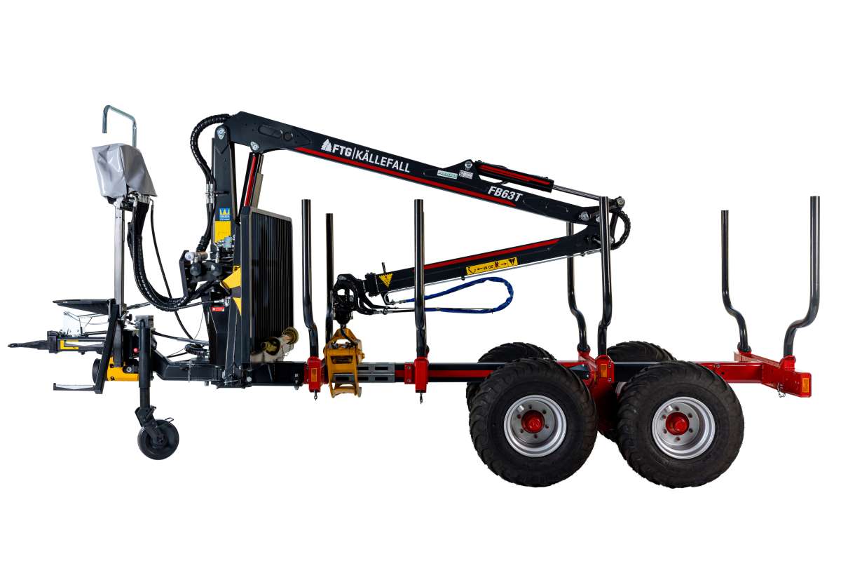 Rückewagen FB70 | FTG Rückewagen | Holzrückewagen FTG Källefall ...
