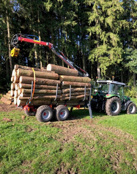 Rückewagen FB70 | FTG Rückewagen | Holzrückewagen FTG Källefall ...